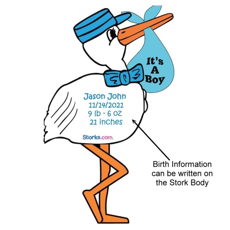 Gender Reveal Stork Sign | Storks.com